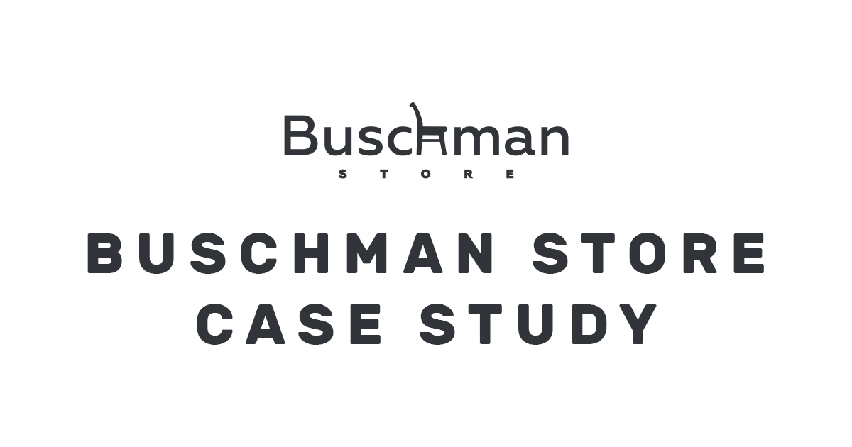 Buschman Store Case Study - turn key store development & promo