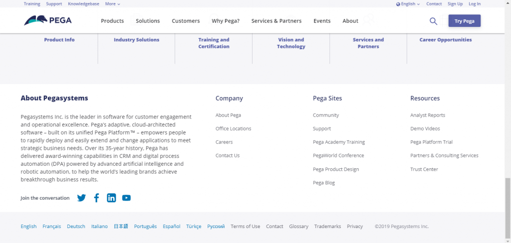 Pega CRM Aggregated Reviews | Read Customer Reviews of pega.com