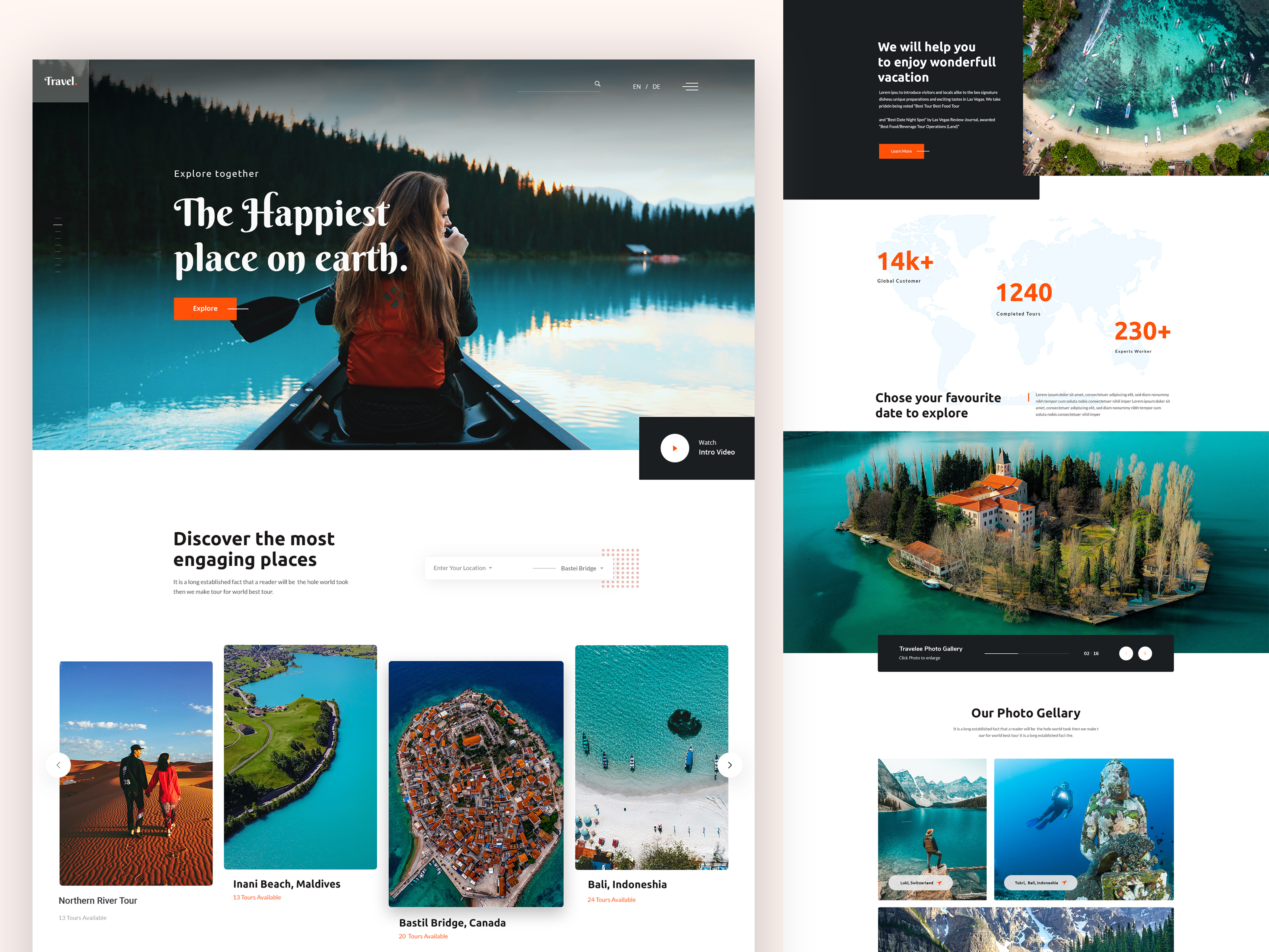 Get An Authentic Tourism Website Design You ll Love GRIN Tech