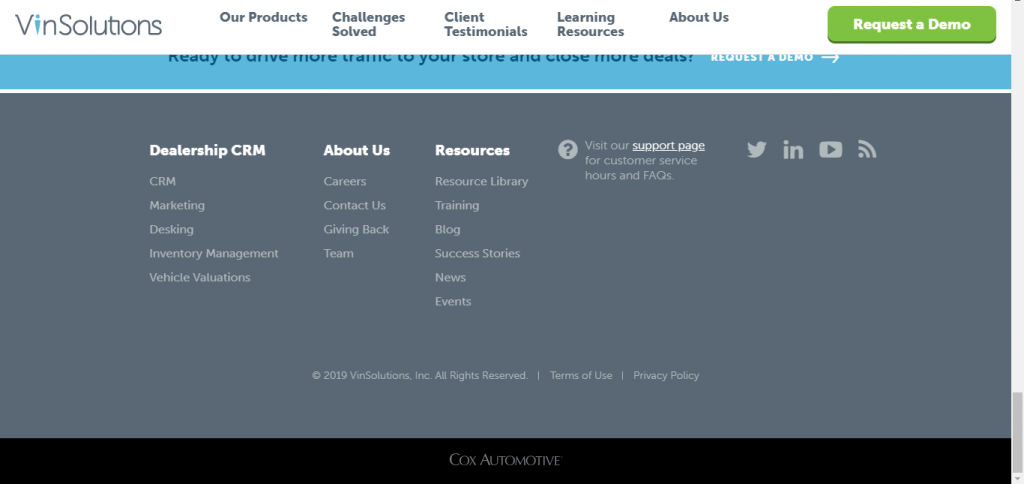 VinSolutions CRM – Read Aggregated Cusomer Reviews